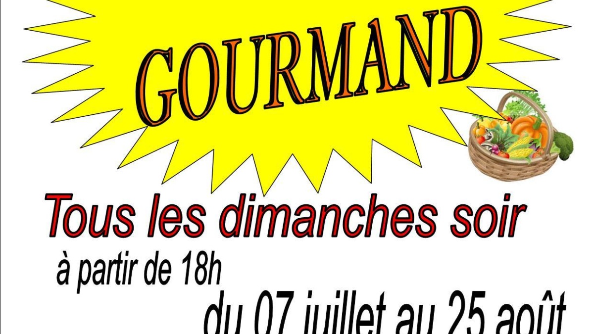 Nouveau : marché gourmand cet été à l'étang ! - Tamniès - site officiel